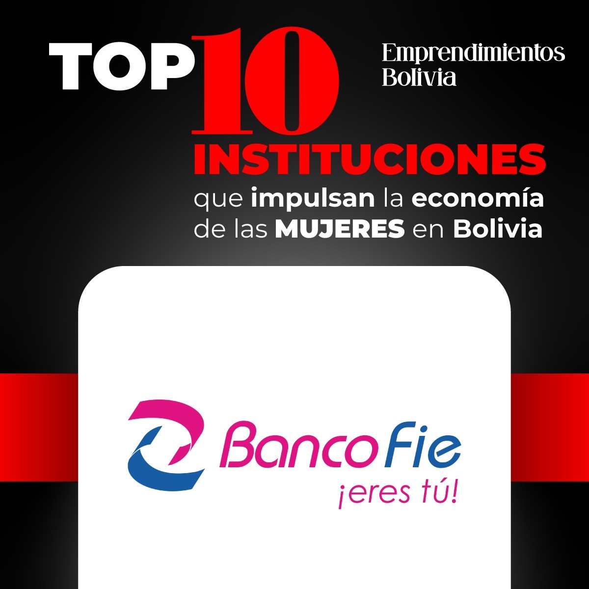 Banco Fie entre el Top 10 de Instituciones que impulsan la economía de ...