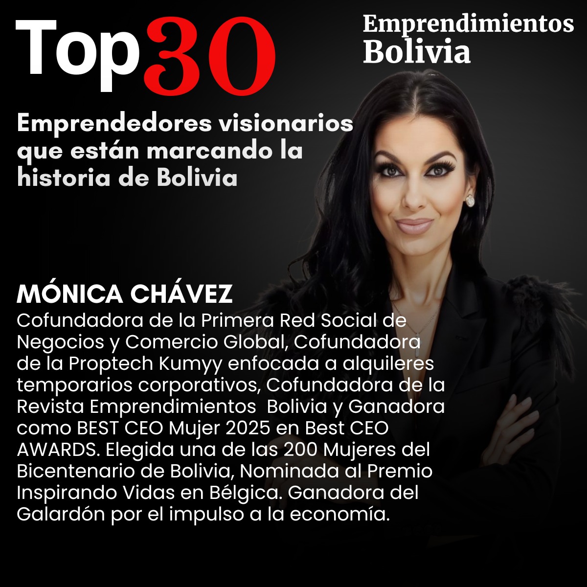 Founder mexico-boliviana de alto impacto: Mónica Chávez, líder de ...